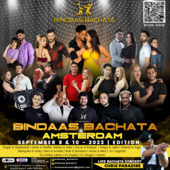 BINDAAS BACHATA Amsterdam- SENSUAL EVENT & CONCERT CHRIS PARADISE + €5 OFF Promo Code - Latin ...